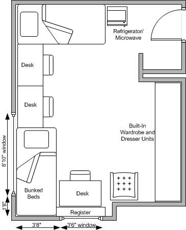 Morrison Tower : Residence Halls : University Housing